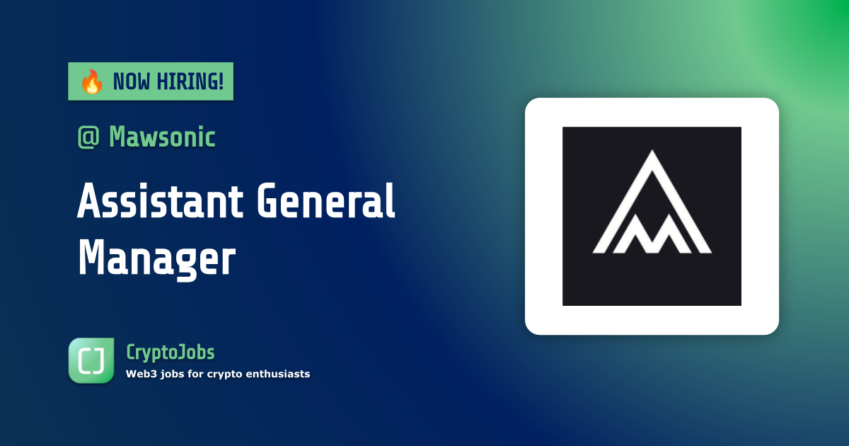 Assistant General Manager (Crypto Mining) Job at Mawson Inc